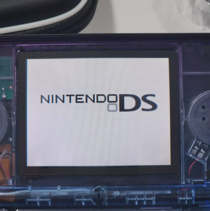 Nintendo DS Lite CUSTOM - Black/ Blue & Purple Gradient Blue/Purple LE ...