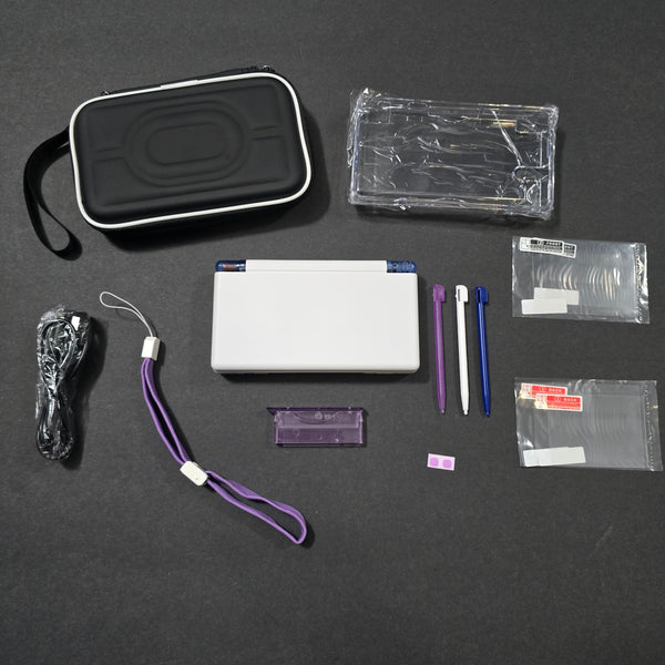 Nintendo DS Lite CUSTOM - White/ Blue & Purple Gradient Blue/Purple LE ...